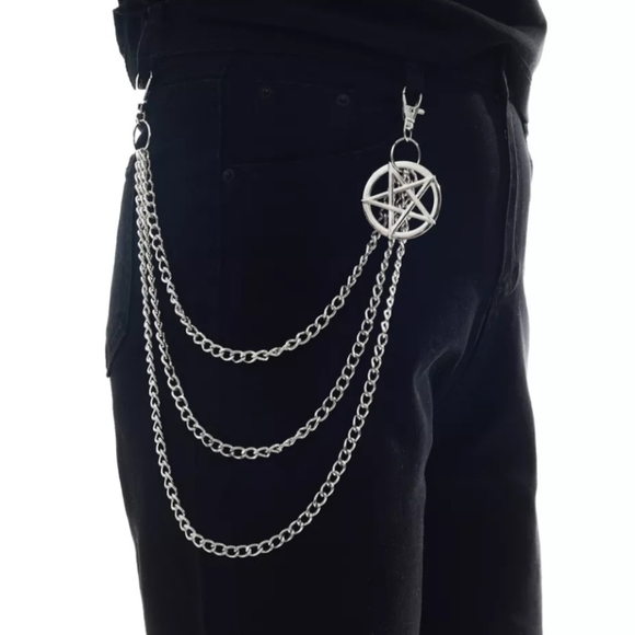 Accessories | Pentagram Punk Chain | Poshmark